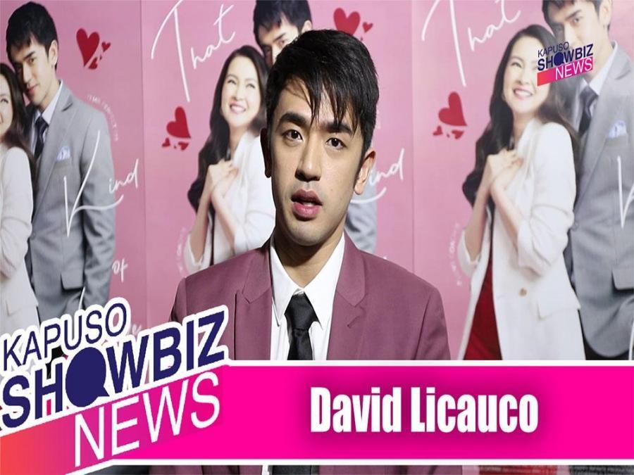 Kapuso Showbiz News: David Licauco may discoveries sa paggawa ng 'That Kind of Love' | GMA ...