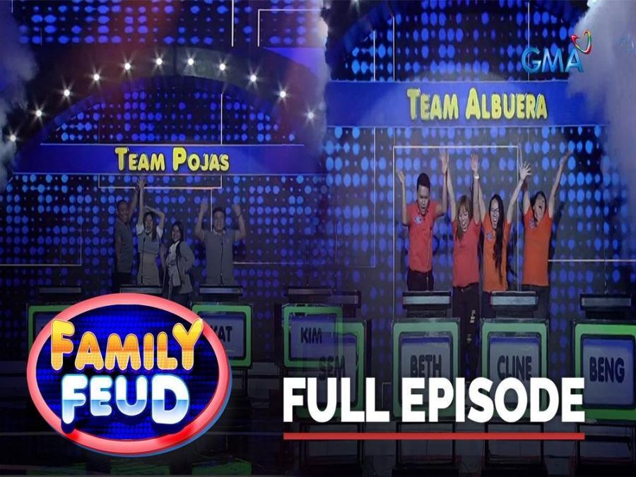 Family Feud: TEAM ALBUERA VS TEAM POJAS (Full Episode) | GMA Entertainment