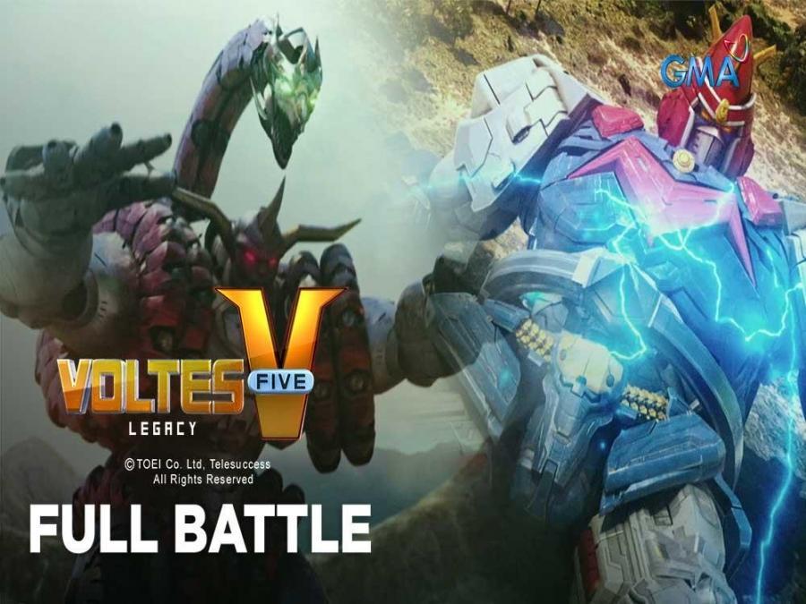 Voltes V Legacy: Voltes V versus Negg, Daiga and Dainegu (Full Battle ...