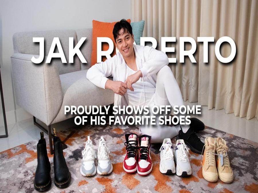 Jak Roberto's favorite shoes | Online Exclusive | GMA Entertainment