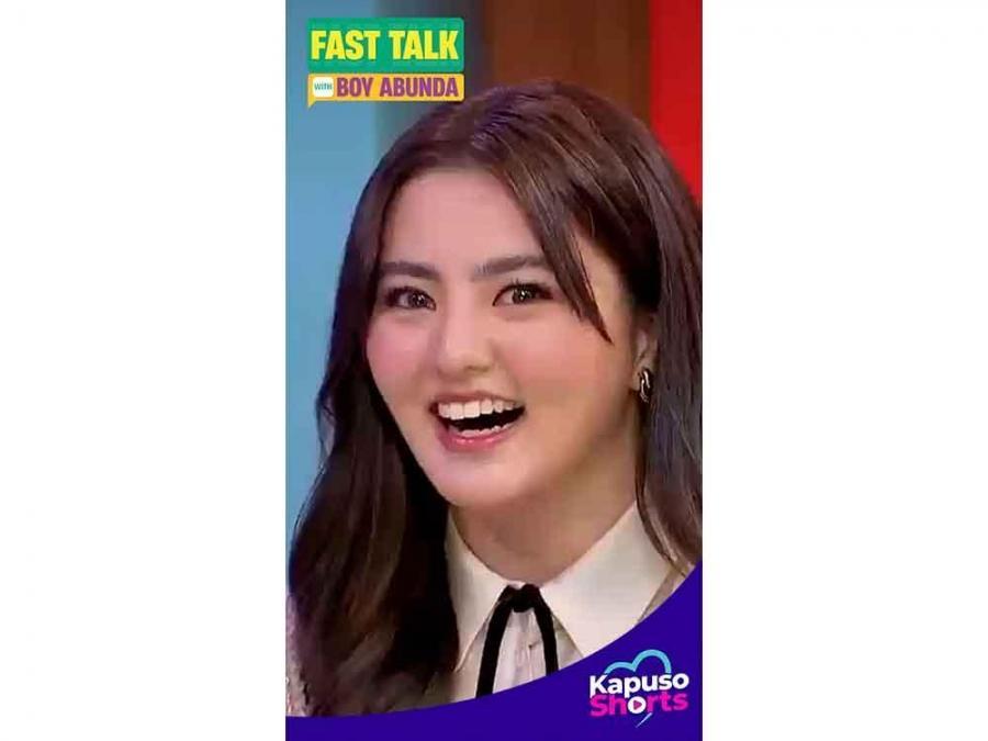 Bakit ka kabado 'pag si Darren ang topic? #shorts | Fast Talk With Boy Abunda | GMA Entertainment