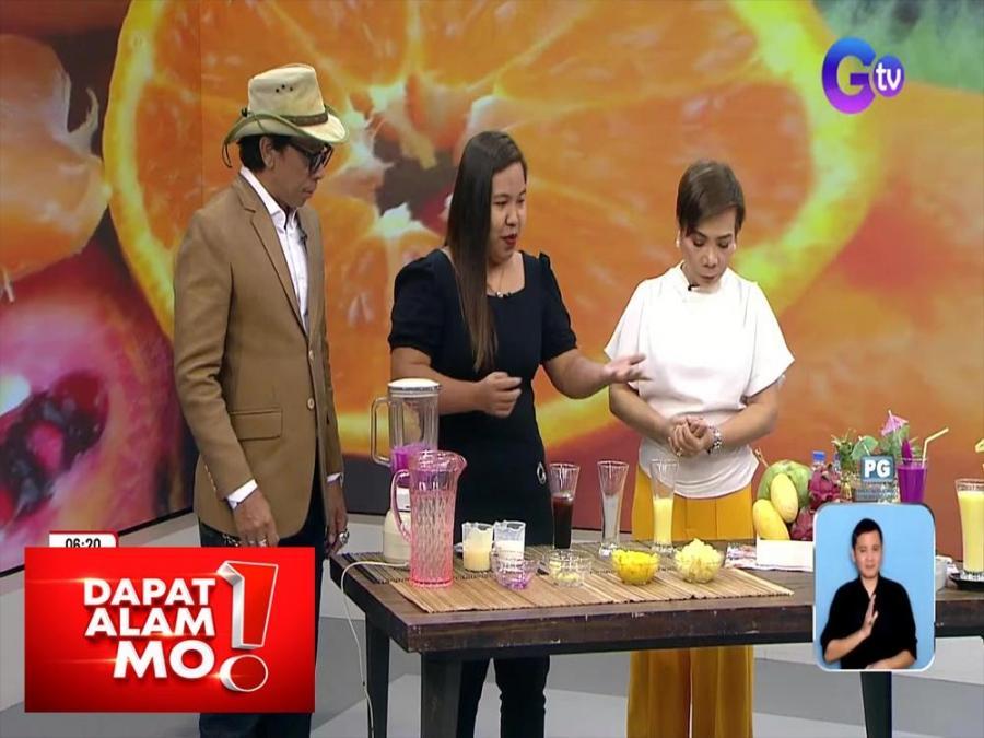 Iba't ibang healthy palamig ngayong tag-init, alamin | Dapat Alam Mo!