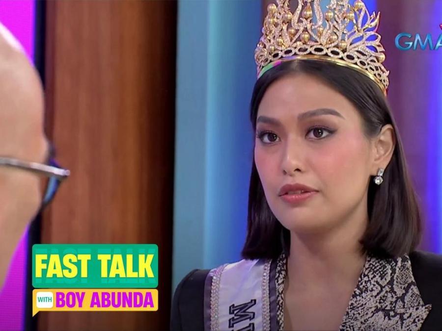 Fast Talk with Boy Abunda: Michelle Dee, may mensahe sa kanyang bashers ...