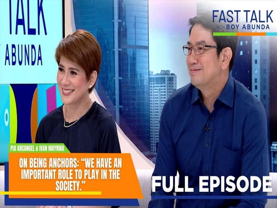 Fast Talk with Boy Abunda: 24 oras na chikahan with Ivan Mayrina at Pia Arcangel! (Full Episode ...