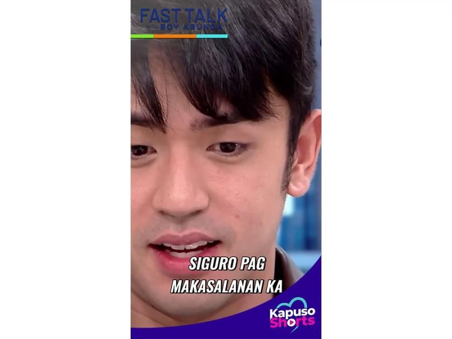 Ang mapang-akit na titig ni David Licauco! #shorts | Fast Talk with Boy Abunda | GMA Entertainment