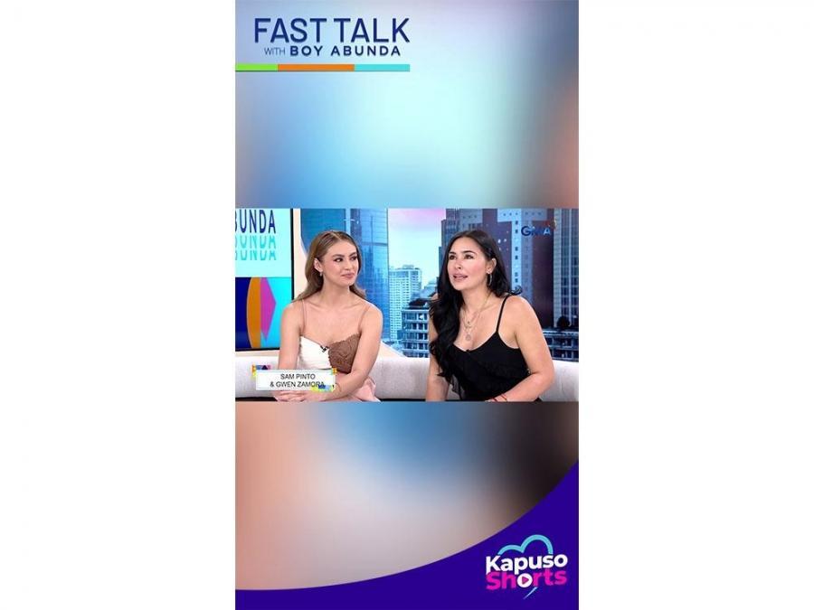 What is sexy for Sam Pinto at Gwen Zamora? #shorts | Fast Talk with Boy Abunda | GMA Entertainment