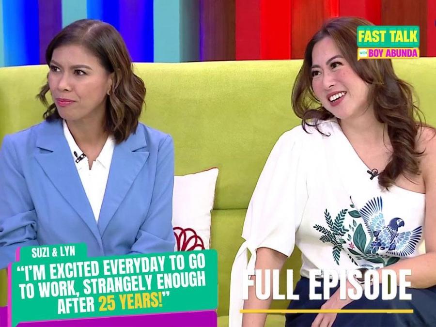 Fast Talk with Boy Abunda: The OG Unang Hirit hosts, Suzi Entrata at ...
