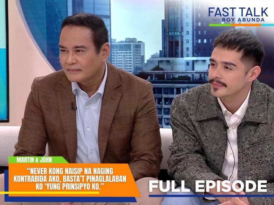 Fast Talk with Boy Abunda: Martin del Rosario at John Arcilla, kontrabida ng taon (Full Episode ...