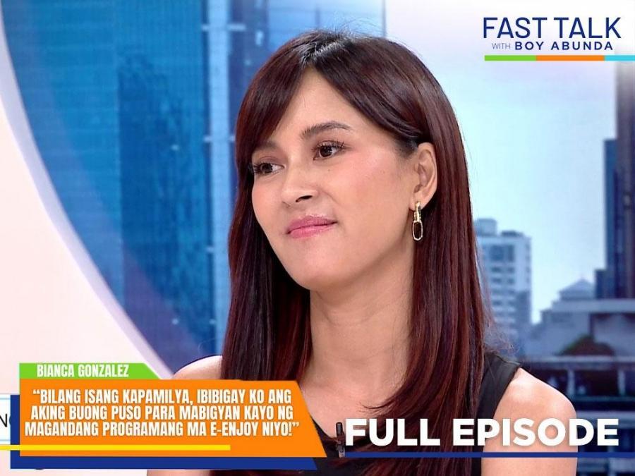 Fast Talk with Boy Abunda: Bianca Gonzalez, may untold stories sa Bahay ...