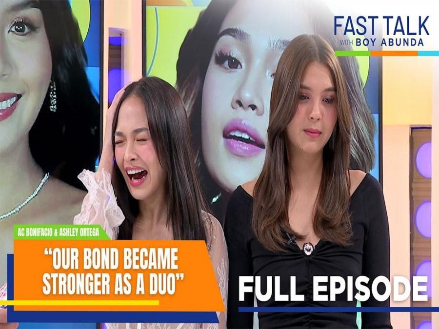 Fast Talk with Boy Abunda: Ashley Ortega and AC Bonifacio's 'PBB ...
