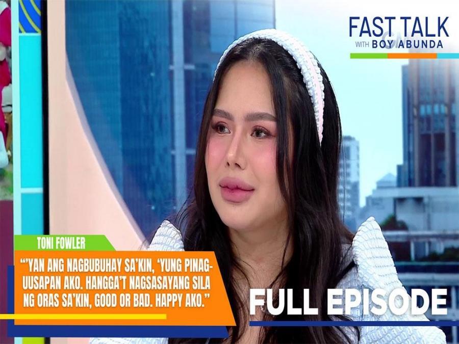 Fast Talk with Boy Abunda: Toni Fowler, walang takot na haharap sa kontrobersiya! (Full Episode ...
