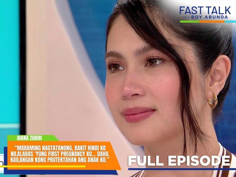 Fast Talk with Boy Abunda: Diana Zubiri, ibinahagi ang istorya ng unang anak (Full Episode 528 ...