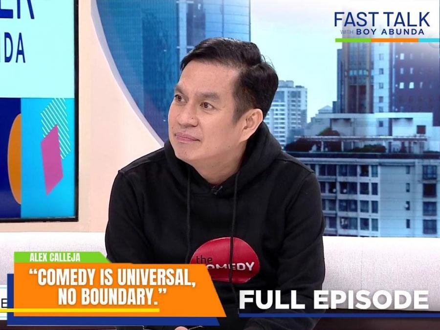 Fast Talk with Boy Abunda: Tamang Panahon ni Alex Calleja, NUMBER 1 sa ...
