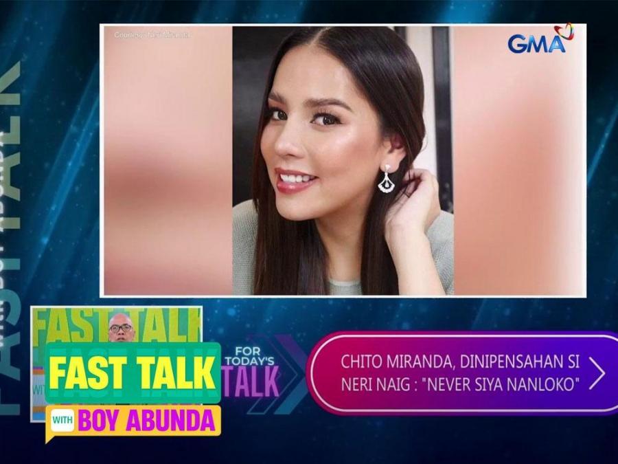 Fast Talk with Boy Abunda: Chito Miranda, dinepensahan ang asawang si ...