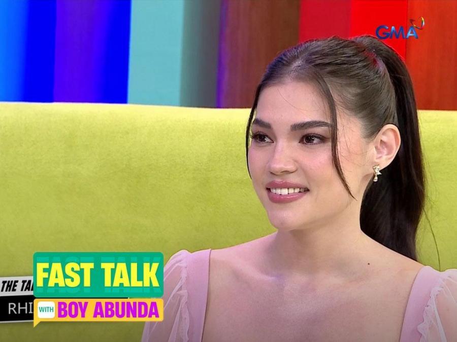 Fast Talk with Boy Abunda: Rhian Ramos, bibida sa Huwag Mo 'Kong Iwan! (Episode 478) | GMA ...