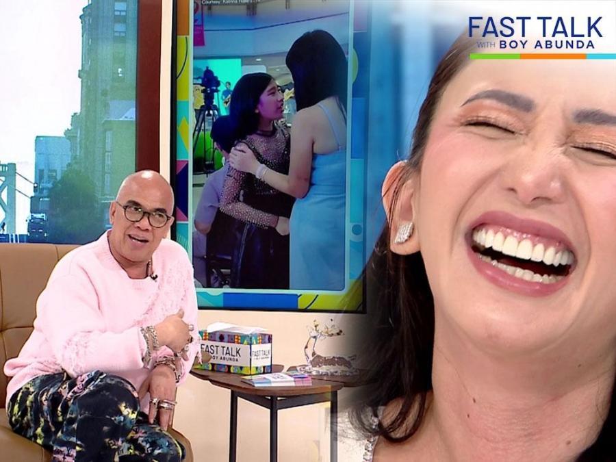 Fast Talk with Boy Abunda: Katrina Halili is a proud stage mother ...