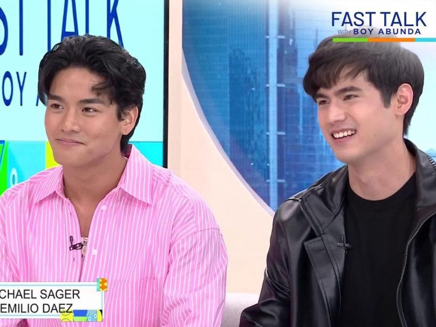 Fast Talk with Boy Abunda: Michael at Emilio, inaasahan ba ang kanilang ...