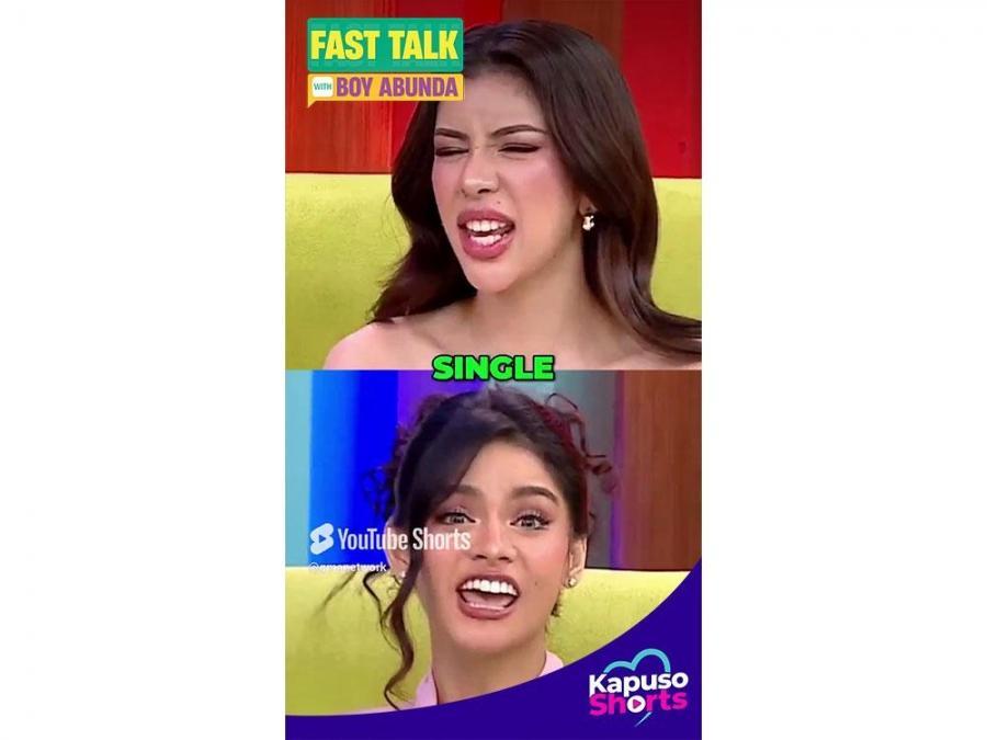 Faith Da Silva at Herlene Budol, single or taken?! #shorts | Fast Talk ...