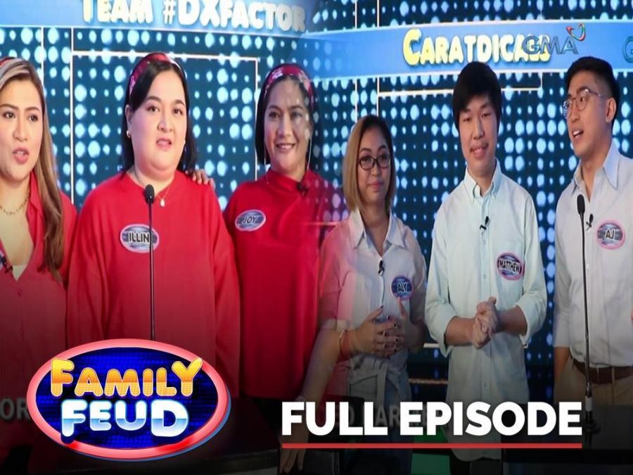 Family Feud: #DXFACTOR VS CARATDICALS (Full Episode) | GMA Entertainment
