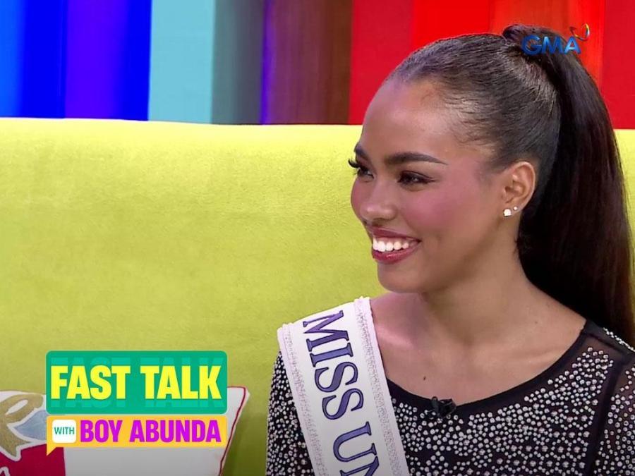 Fast Talk with Boy Abunda: Chelsea Manalo, tinuldukan ang isyu ng Miss ...