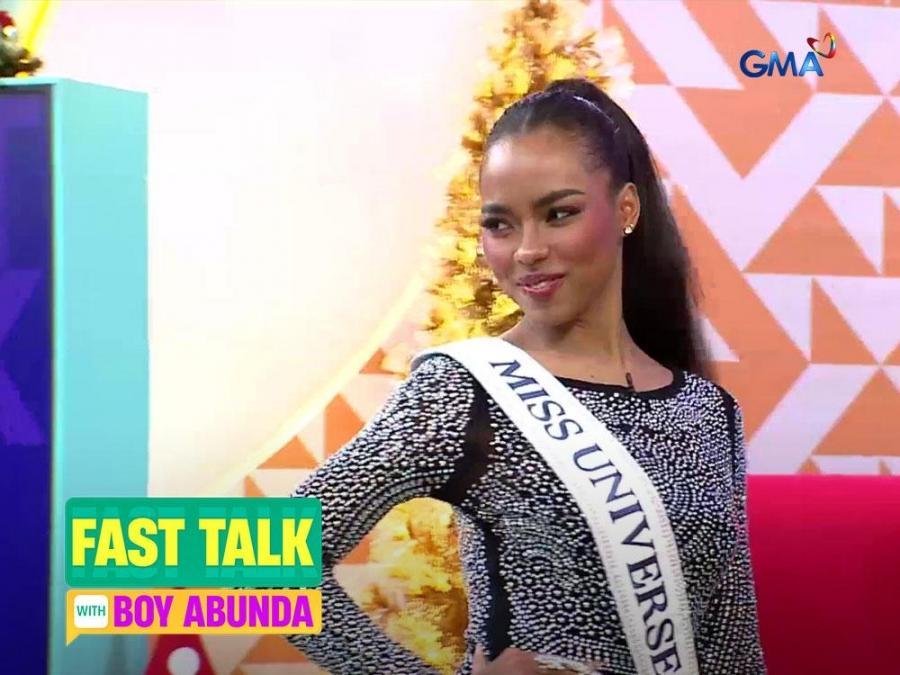 Fast Talk with Boy Abunda: Chelsea Manalo's Miss Universe Fast Talk ...