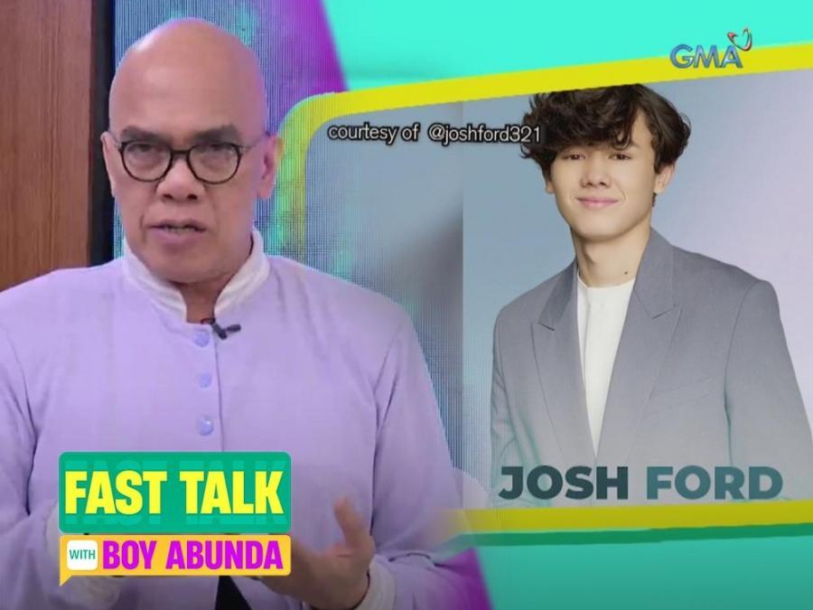 Fast Talk with Boy Abunda: Josh Ford, nasa mabuting kalagayan na raw! (Episode 47) | GMA ...
