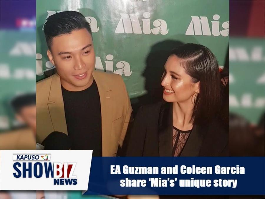 Kapuso Showbiz News: Edgar Allan Guzman and Coleen Garcia share what makes 'Mia' special | GMA ...