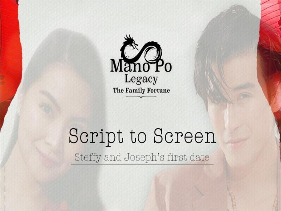 Script to Screen: Steffy and Joseph's first date | Mano Po Legacy: The ...
