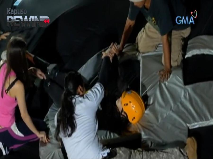 Kapuso Rewind: LJ Reyes, nagkamali ng bagsak nang tumalon sa tulay! (Extra Challenge) | GMA ...