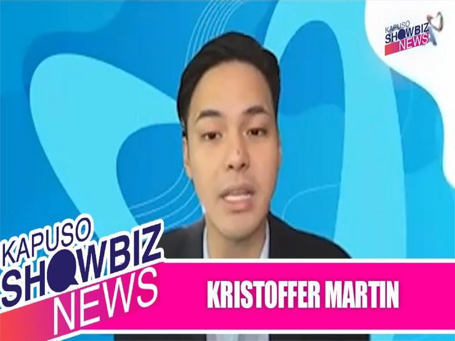 Kapuso Showbiz News: Kristoffer Martin, kabado sa dumadaming talents ng ...