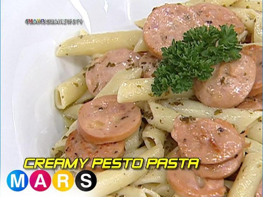 Mars: Creamy Pesto Pasta by Kim Ordonio | Mars Masarap | GMA ...