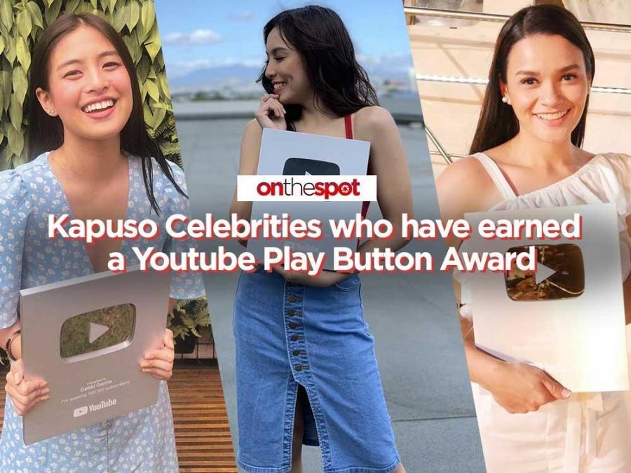 On the Spot: Kapuso celebrities who have earned a YouTube Play Button Award | GMA Entertainment