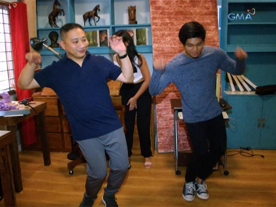 Direk Bitoy vs BiGuel dance challenge in #FamilyHistory set | Teaser ...