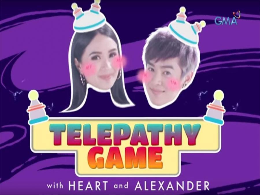 Telepathy game with Heart Evangelista and Alexander Lee | GMA Entertainment