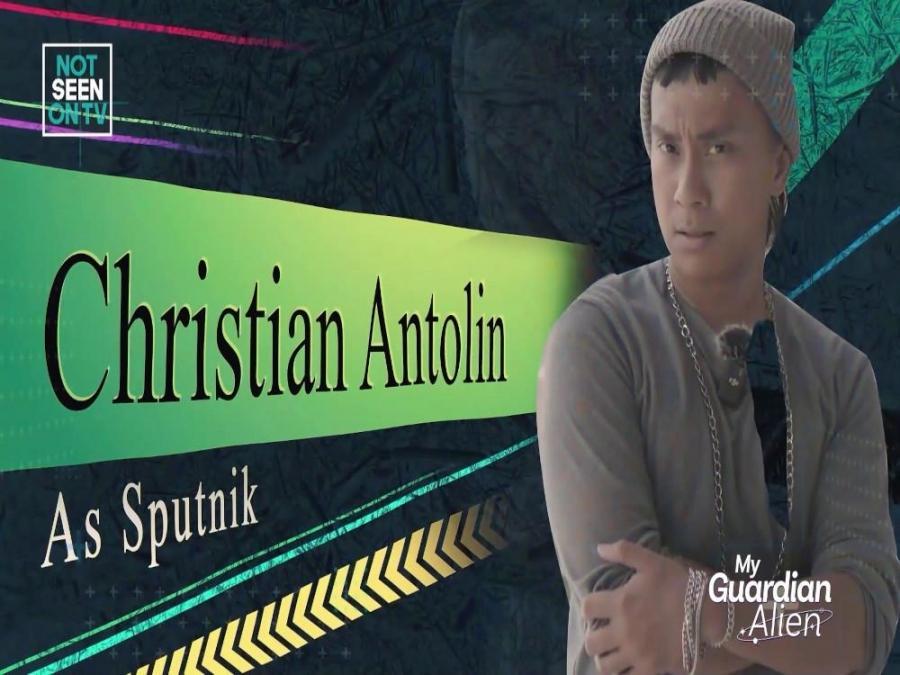 My Guardian Alien: Behind the scenes of Christian Antolin as Sputnik | Not Seen On TV | GMA ...