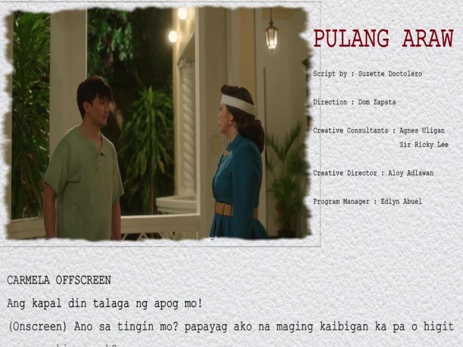 Pulang Araw: Script to Screen with Alden Richards and Angelu De Leon ...