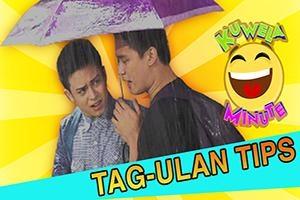 Kuwela Minute: Tag-ulan tips | GMA Entertainment | GMA Entertainment