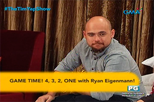 The Tim Yap Show: Four, three, two, one with Ryan Eigenmann | GMA ...