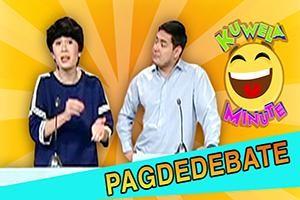 Kuwela Minute: Sign language sa debate | GMA Entertainment