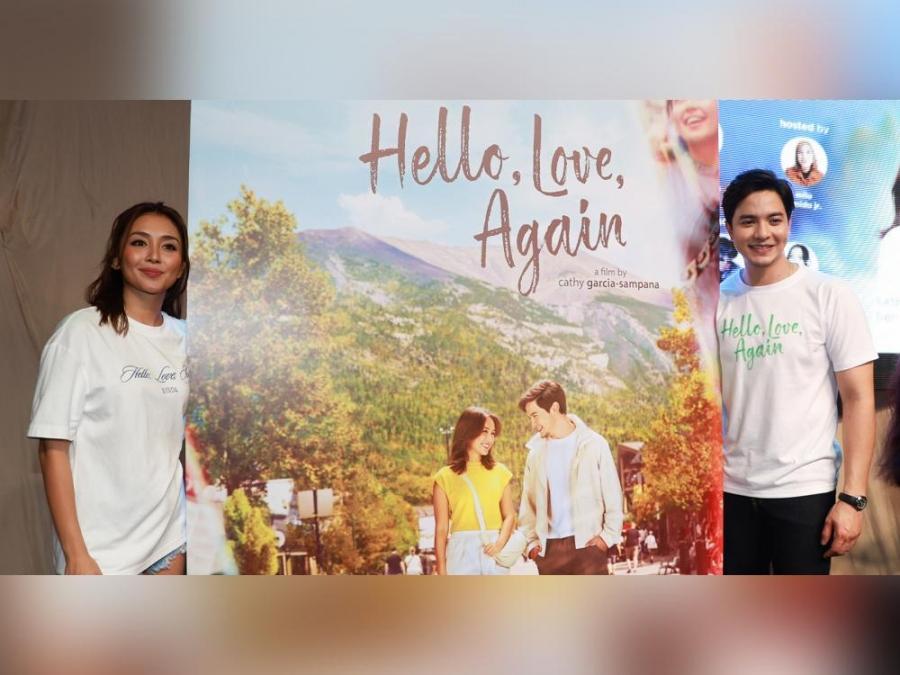Alden Richards, Kathryn Bernardo unveil 'Hello, Love, Again' poster ...