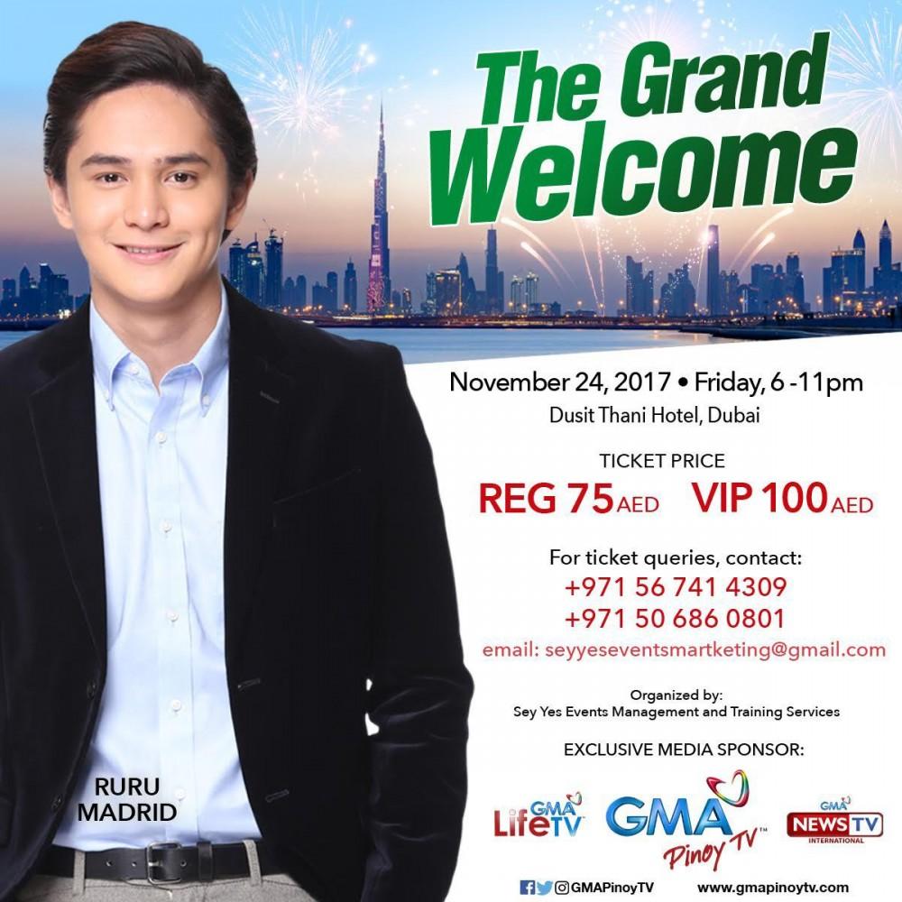 Ruru Madrid spreads the love in Dubai on November 24 | News and Events ...