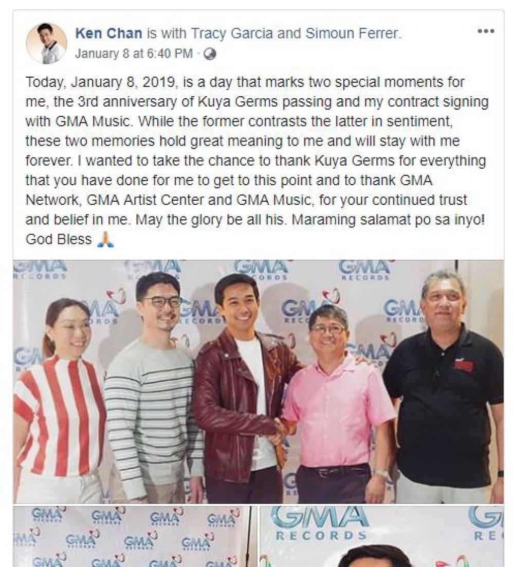 Ken Chan's social media account, disabled! | GMA Entertainment