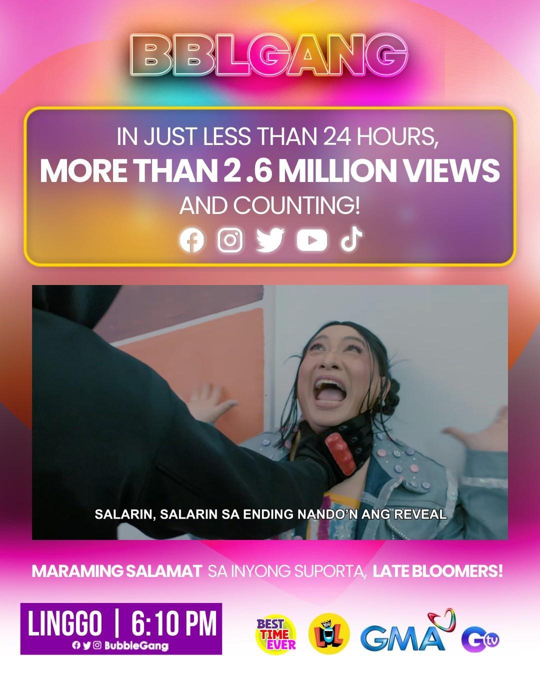BINI-b10's ''Salarin, Salarin' parody gets over 16 million total online views | GMA Entertainment