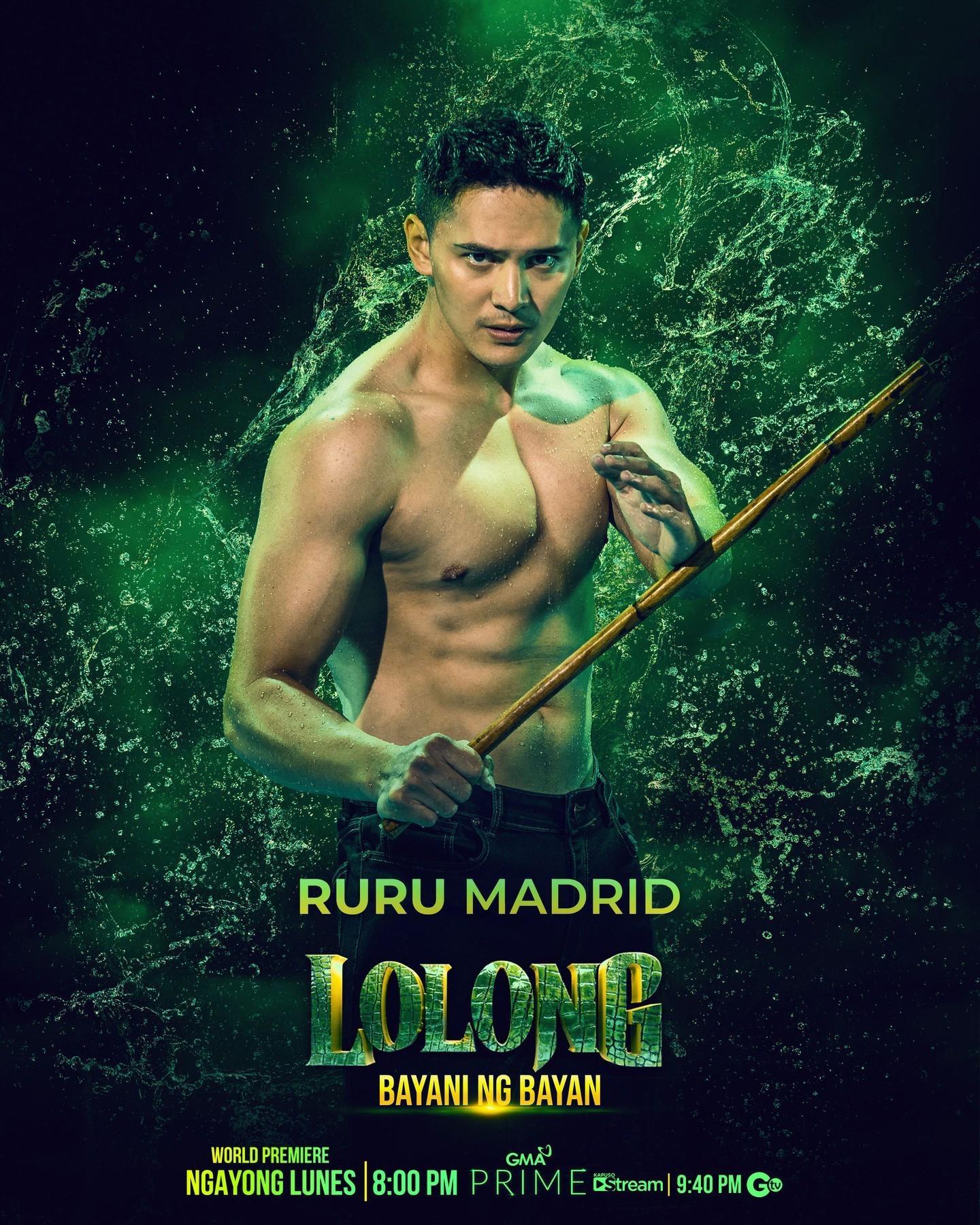 Ruru Madrid, may pasilip sa stunts niya sa 'Lolong: Bayani ng Bayan' | GMA Entertainment