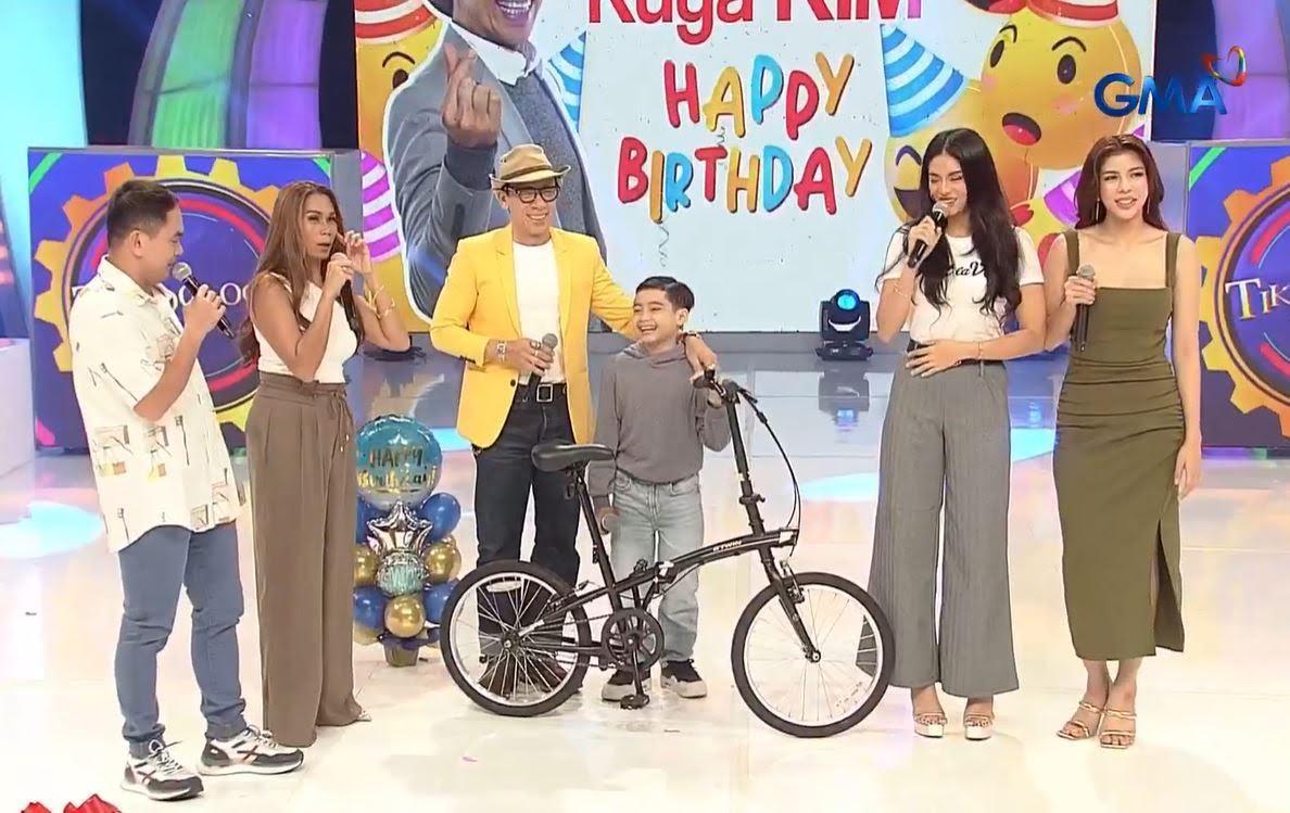 Kuya Kim Atienza, niregaluhan ng bike ang 'The Voice Kids' champion na si Nevin Garceniego | GMA ...