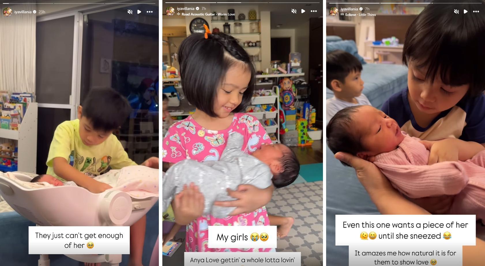 Iya and Drew Arellano's children meet baby number five, Anya Love | GMA Entertainment