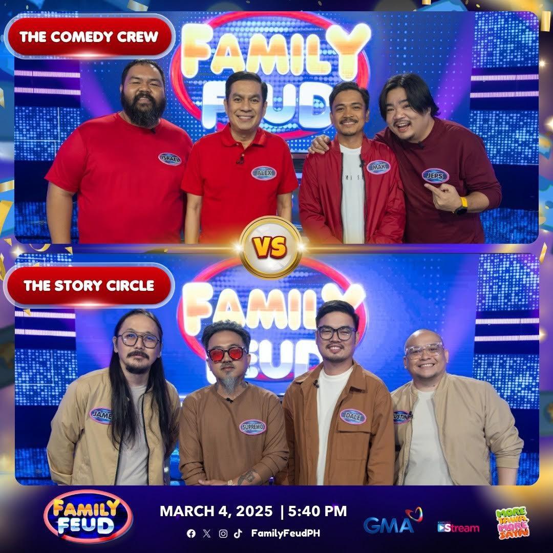The Comedy Crew, panalo ng jackpot sa 'Family Feud' | GMA Entertainment