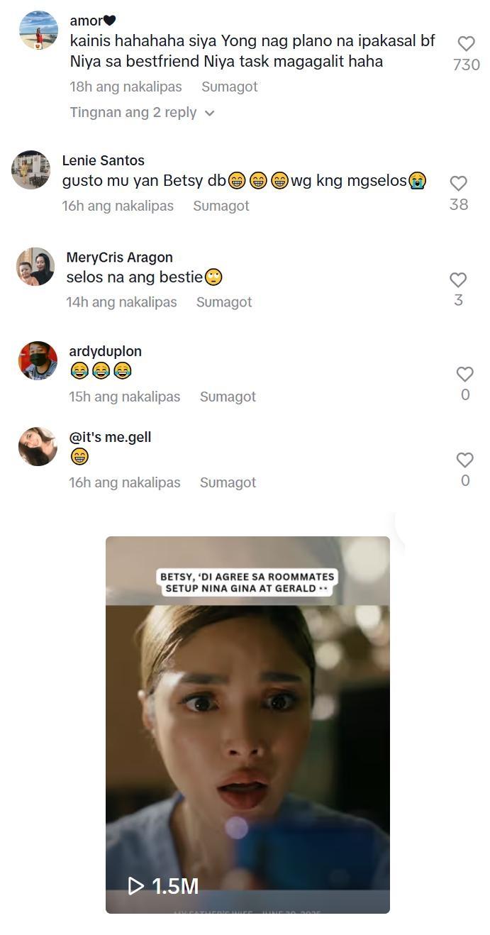 My Father's Wife: Betsy nagulat sa roommate setup nina Gina at Gerald | GMA Entertainment