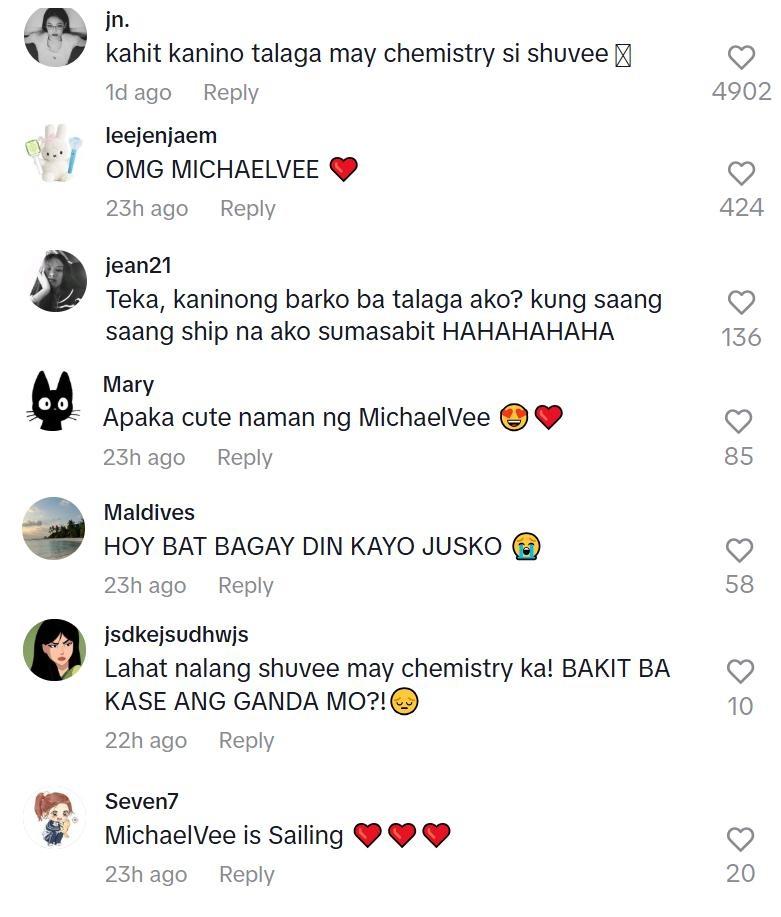 Shuvee Etrata at Michael Sager, kinaaliwan at nakitaan ng chemistry sa kanilang TikTok video ...