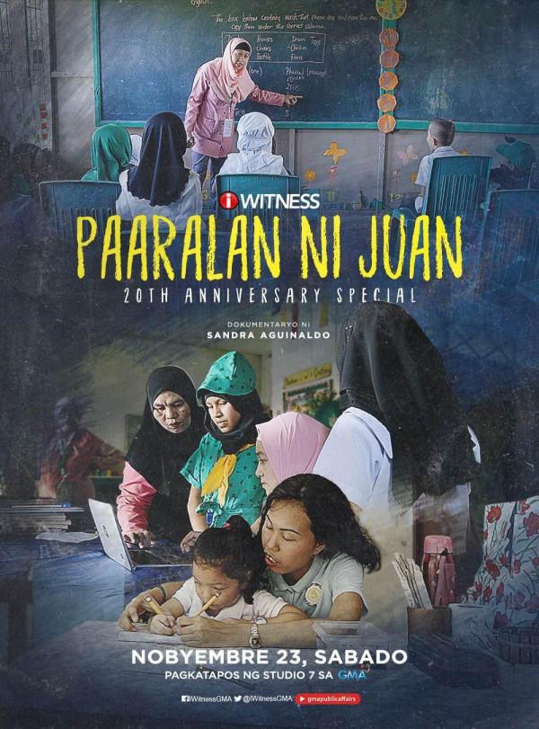 I-Witness anniversary special "Paaralan ni Juan" by Sandra Aguinaldo ...